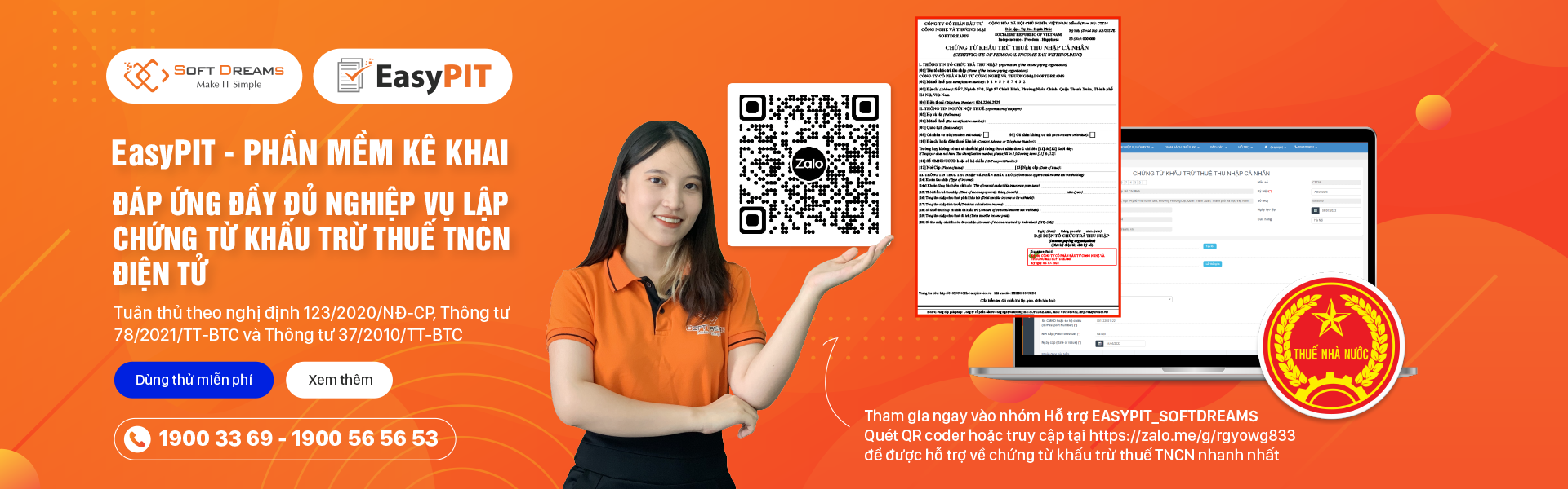 Phần mềm hóa đơn điện tử Easyinvoice | Bảo mật | Tiết Kiệm Chi Phí