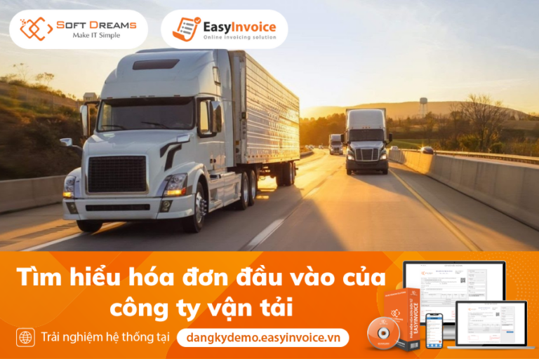 Tìm hiểu Hóa đơn đầu vào của công ty vận tải