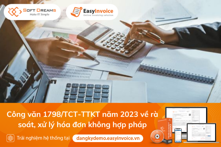 Công Văn 1798/TCT-TTKT Năm 2023 Về Rà Soát, Xử Lý Hóa Đơn Không Hợp Pháp