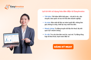 EasyInvoice – Đơn Giản Hóa Quy Trình Xuất Hóa Đơn Điện Tử Chỉ Trong Vài Phút